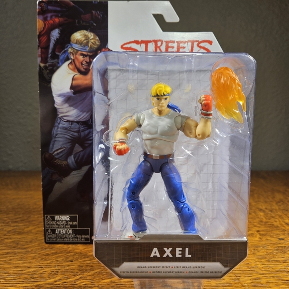 Sega | Toys | Sega Streets Of Rage Axel Action Figure Nwt | Poshmark
